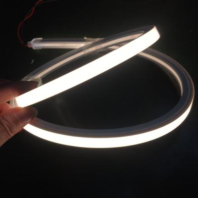 China Led side bend neon high brightness pure silicone 24v flat 10x10mm led neon light for sale