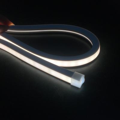 China Pure silicone mimi neon 10*10mm waterproof IP67 led rope flex neon light for sale
