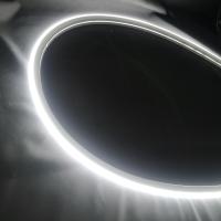 China White pure silicone neon light 15mm 12v flex bendable dome neon rope lights for sale