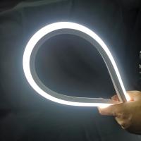China Cuttable Rubber Silicone 15x15mm D Type neon Strip Light for architectural decoration for sale