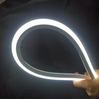 China 2024 Bestselling white D shape 12v  LED Neon tube/Rope light for sale