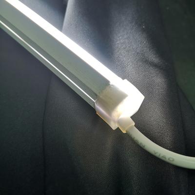 China 15x15mm D shape IP65 Rope Lights 24V Cuttable LED Neon Flex for sale
