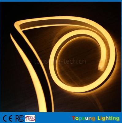 China pretty 110V double side emitting yellow led neon flexible strip for outdoor for sale