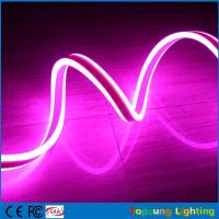 China best selling 12V double side pink led neon flexible light for sale