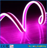 China best selling 12V double side pink led neon flexible light for sale