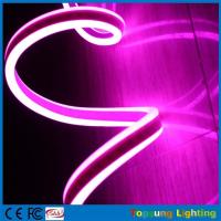 China best selling 12V double side pink led neon flexible light for sale