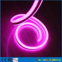 China best selling 12V double side pink led neon flexible light for sale