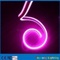 China best selling 12V double side pink led neon flexible light for sale