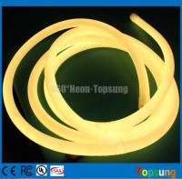China 25M spool 12 Volt 360 degree round warm white led flex neon strip for room for sale