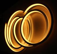 China super bright square 100v yellow neon led CE ROHS approval for sale