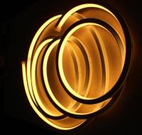 China super bright square 100v yellow neon led CE ROHS approval for sale