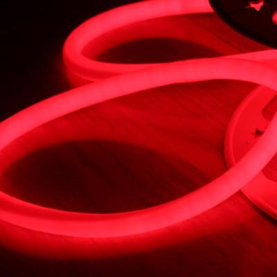 China 360 degree round red led neon flex 24v ip67 waterproof for building for sale