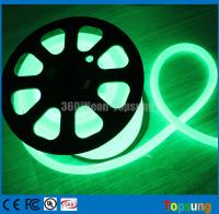China 82 feet spool green led neon flex tube light round 12v for room for sale