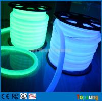 China 82 feet spool green led neon flex tube light round 12v for room for sale