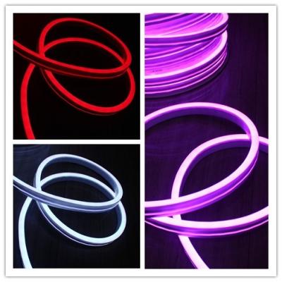 China Ultra thin 11x19mm flexible led neon strip light flat emitting side view Neonflex for sale