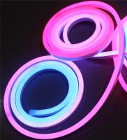 China 24V smart pixel rgb neon light P943 SPI flexible strip neon rope DMX controller for sale