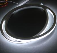 China programmable rgbw 4 chip color changing led neon rope flexible strip 24v top-view square 17x17mm for sale