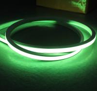 China programmable rgbw 4 chip color changing led neon rope flexible strip 24v top-view square 17x17mm for sale