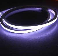 China programmable rgbw 4 chip color changing led neon rope flexible strip 24v top-view square 17x17mm for sale