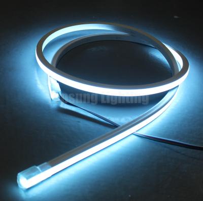 China silicone 5050smd 60leds/m 12v rgbw led neon square 18x18mm neon strips for sale