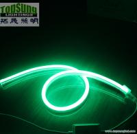 China mini 8x16mm flexible advertising led neon strip RGB color changing 110V for sale