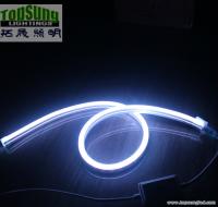 China mini 8x16mm flexible advertising led neon strip RGB color changing 110V for sale