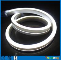 China 11x19mm flat square cool white flexible led neon rope light strip 12v for sale