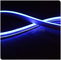 China 11x19mm flat surface blue super bright 24v neon tube soft led neon-flex light for sale