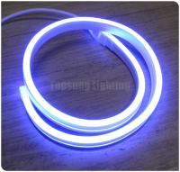 China 11x19mm flat surface blue super bright 24v neon tube soft led neon-flex light for sale