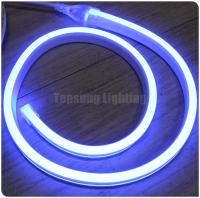China 11x19mm flat surface blue super bright 24v neon tube soft led neon-flex light for sale