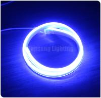 China 11x19mm flat surface blue super bright 24v neon tube soft led neon-flex light for sale