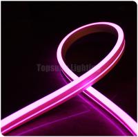 China pink color 24v wholesales led flexible neon strip light flat emitting christmas smd neon flex tube for sale