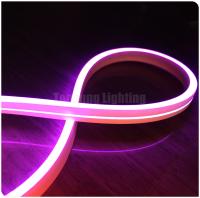 China 11x19mm Mini led Flex neon 12V with colorful Pink for bridge architecture swimming pool light building room for sale