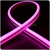 China 11x19mm Mini led Flex neon 12V with colorful Pink for bridge architecture swimming pool light building room for sale