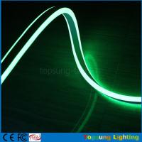 China green high voltage 120v led double-sided flexible neon light 8.5*17mm light for sale