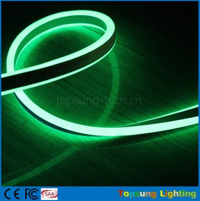 China green high voltage 120v led double-sided flexible neon light 8.5*17mm light for sale