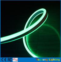China green high voltage 120v led double-sided flexible neon light 8.5*17mm light for sale