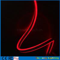 China 100m red mini led rope strip 110V 8.5*18mm 4.5w led double-sided flexible neon light for sale