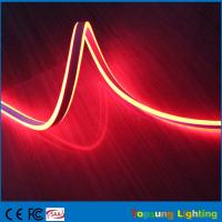 China 100m red mini led rope strip 110V 8.5*18mm 4.5w led double-sided flexible neon light for sale