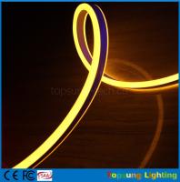 China yellow color mini size neon led christmas lights 8.5*18mm double-sided neon flex lights for sale