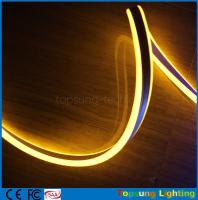 China yellow color mini size neon led christmas lights 8.5*18mm double-sided neon flex lights for sale