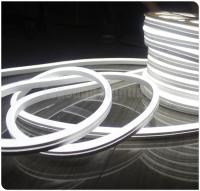 China ultra thin led neon flex neo neon tube light 12v flexible strip 11x18mm 120smd/M waterproof white color ribbon for sale
