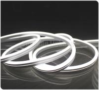 China ultra thin led neon flex neo neon tube light 12v flexible strip 11x18mm 120smd/M waterproof white color ribbon for sale