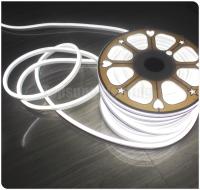 China ultra thin led neon flex neo neon tube light 12v flexible strip 11x18mm 120smd/M waterproof white color ribbon for sale