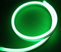 China Quality 11x18mm Super-bright SMD2835 Brand New LED Flex Neons rope light green color 12 volt color jacket pvc for sale