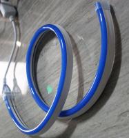China Manufacturers direct sales rope light high quality led neon flexible strip lights 11x18mm blue colored cover pvc for sale