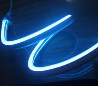 China Manufacturers direct sales rope light high quality led neon flexible strip lights 11x18mm blue colored cover pvc for sale