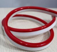 China High quality smd2835 flex led neon lights strip 24v neon flexible tube ultra slim 11x18mm red Color jacket PVC for sale