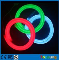 China High quality smd2835 flex led neon lights strip 24v neon flexible tube ultra slim 11x18mm red Color jacket PVC for sale