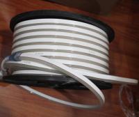 China 50m spool anti-UV full waterproof IP68 led flex neon strip 24vsmd flexible soft tube yellow emitting mini 7*15mm for sale